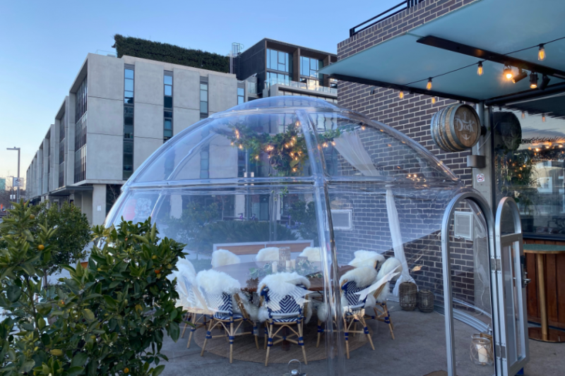 Dining under a designer dome | HerCanberra