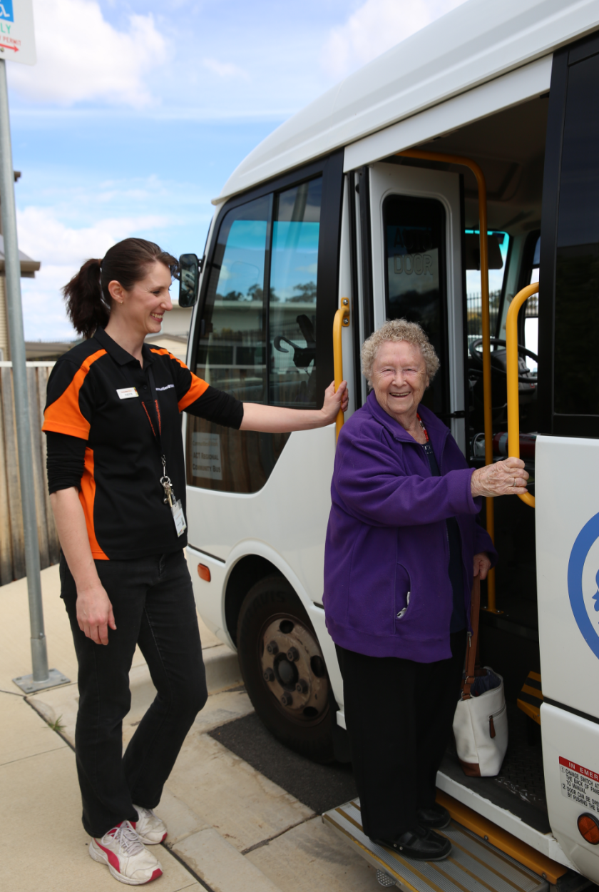 Denise thought Communities@Work’s transport service was too good to be ...