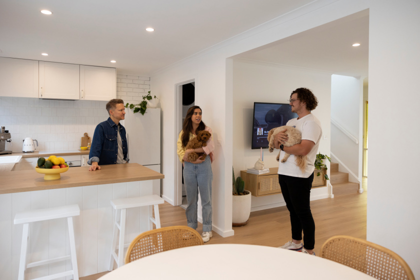 Home Stories: Danielle Hatch and Lewis Hollands | HerCanberra