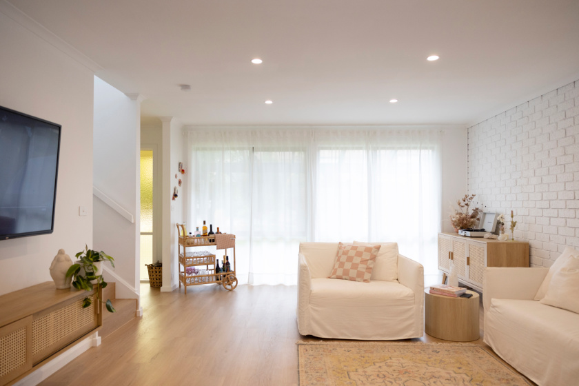 Home Stories: Danielle Hatch and Lewis Hollands | HerCanberra