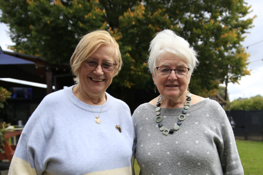 “If it weren't for volunteering, I would be sitting at home, doing ...