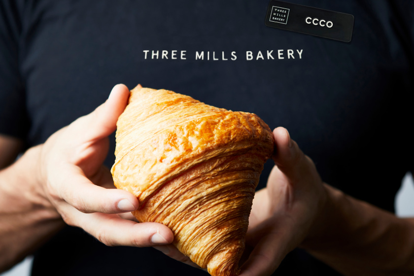 You could win an entire year of free croissants from Three Mills Bakery ...