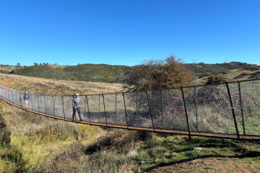 Swinging bridges, secret gardens, and hidden sculptures: five unique ...