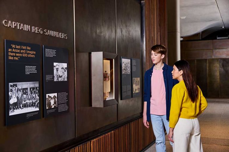 The Australian War Memorial unveils the first of its new visitor spaces ...
