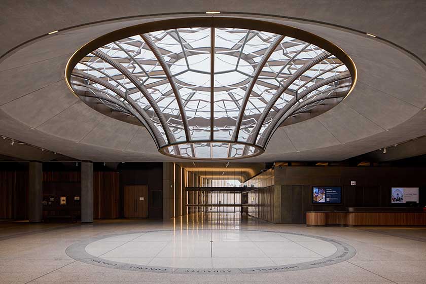 The Australian War Memorial unveils the first of its new visitor spaces ...