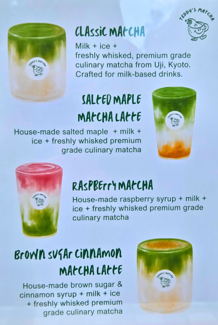 First Look: Teddy’s Matcha | HerCanberra
