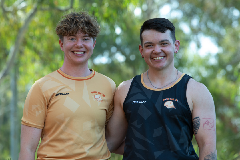 Queer Run CBR brings AFL history-maker Mitch Brown to Canberra ...