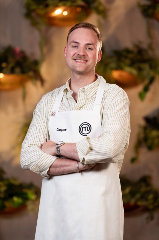Things are heating up in the MasterChef kitchen for Canberra's Casper ...